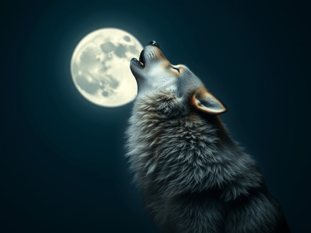 Wolf Moon – An Haiku – Joseph R. Mason